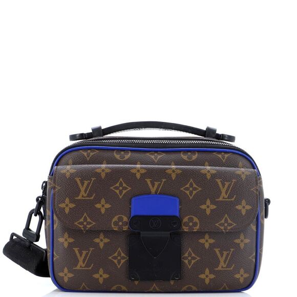 Louis Vuitton | Bags | Louis Vuitton S Lock Messenger Bag Macassar ...